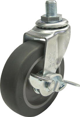 【メーカー型番】LT-50ELS-UNF1/2-14【JANコード】4562182579591【ブランド】ユーエイ【特徴】●標準的な小型キャスターです。軽量物運搬用のワゴンやラックなどに最適です。●床面を汚しにくいエラストマー車輪を使用して...
