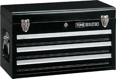 【メーカー型番】BX230BK【JANコード】4953488220575【ブランド】TONE【特徴】●引き出しには、ボールベアリング式ダブルレールを採用し、開閉はスムーズです。●飛び出し防止ロック機構付です。●キーロック搭載です。【用途】●...
