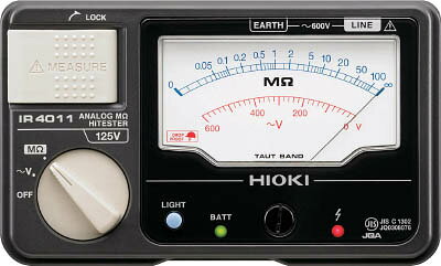 【メーカー型番】IR4011-11【JANコード】4536036000029【ブランド】HIOKI 【特徴】●暗い現場で作業効率アップでLEDライト付テストリード(9788-01)が標準付属してます。●1mの落下にも耐える頑丈設計です。(ド...