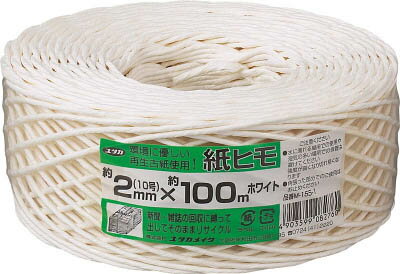 【メーカー型番】M-155-1【JANコード】4903599082760【ブランド】ユタカ【特徴】●古紙回収と一緒に再生できます。【用途】●荷造り用結束など。●新聞・雑誌・ダンボール等の結束。【仕様】●色:ホワイト●標準幅(mm):2●長さ...