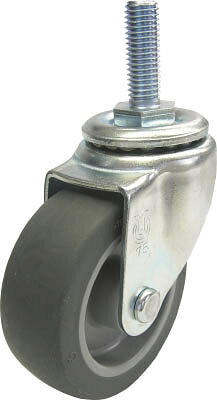【メーカー型番】ST-75EL-M16-40【JANコード】4562182579652【ブランド】ユーエイ【特徴】●走行性・耐荷重を備えた標準的な小型キャスターです。軽量物運搬用のワゴンやラックに最適です。●床面を汚しにくいエラストマー車輪...