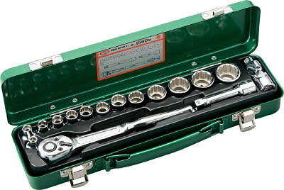 【メーカー型番】1560M【JANコード】4953488000108【ブランド】TONE【特徴】●産業機械、自動車などの整備に必要な工具を厳選したセットです。【用途】●産業機械、自動車などあらゆる分野での組み立て・整備に。【仕様】●差込角(...