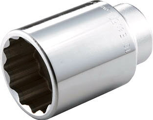 【メーカー型番】6D-55L【JANコード】4953488133097【ブランド】TONE【特徴】●12角は6角よりも、ボルト頭やナットに対して2倍入れやすく作業効率がアップします。●ボルトが突き出ししたナットを回すのに最適です。深い箇所の...