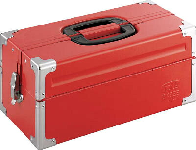 【メーカー型番】BX322【JANコード】4953488220544【ブランド】TONE【特徴】●天面フラットV形2段式両開きケースです。●ケースの角部にガード機能を追加した新型ツールケースです。●天面フラットV形2段式両開きケースです。●...