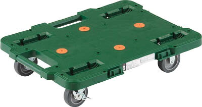 【メーカー型番】MPB-500S-GN【JANコード】4989999185676【ブランド】TRUSCO 　【特徴】●縦横方向に連結が可能です。（横連結はオール自在キャスター仕様のみ）●スタッキング可能です。●荷台は堅牢なリブ構造です。●薬...