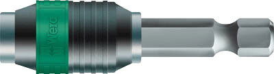 【メーカー型番】52502【JANコード】4013288095626【ブランド】Wera【特徴】●ユニバーサルビットホルダです。●片手で簡単にビットの挿入、取り外しができます。【用途】【仕様】●差込角(mm):6.35●全長(mm):50●...