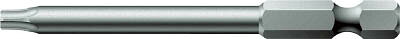 【メーカー型番】60140【JANコード】4013288026897【ブランド】Wera【特徴】●いじり止め付トルクス[[（R）]]用のビットです。●ダクタイル製の頑強なタイプで、鉄板や金属板の加工に最適です。【用途】【仕様】●刃先:T10...