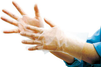 【メーカー型番】ER30S【JANコード】4948278002042【ブランド】東京パック 【特徴】●五本指の付け根に絞りを入れてフィット感を向上、作業中のずれ、脱落を防ぎます。【用途】●食品加工。【仕様】●色:半透明●サイズ:S●全長(c...