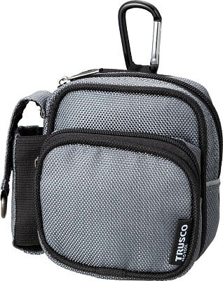 【メーカー型番】TCTC1802-GY【JANコード】4989999111606【ブランド】TRUSCO 　【特徴】●超はっ水加工です。●カラビナ付（アルミ製）です。●現場で使用するドライバーやスパナなど工具の収納に最適です。【用途】【仕様...