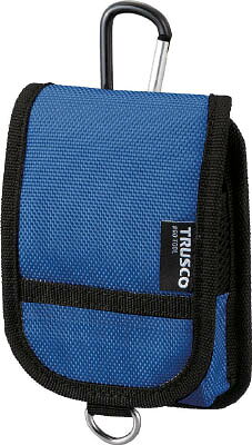 【メーカー型番】TCTC1202W-BL【JANコード】4989999125498【ブランド】TRUSCO 　【特徴】●スマートフォンも収納しやすいワイドタイプです。●超はっ水加工です。●カラビナ付（アルミ製）です。【用途】【仕様】●幅(m...