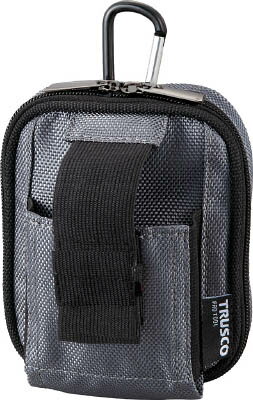【メーカー型番】TCTC1803W-GY【JANコード】4989999125757【ブランド】TRUSCO 　【特徴】●スマートフォンも収納しやすいワイドタイプです。●超はっ水加工です。●カラビナ付（アルミ製）です。【用途】【仕様】●幅(m...