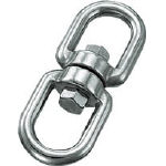 【メーカー型番】TRMS-13【JANコード】4989999149999【ブランド】TRUSCO 　【特徴】●回転するのでねじれを取り除きます。【用途】●中心部分が回転し、よりとりとして。【仕様】●使用荷重(kN):8.82●L2(mm):...