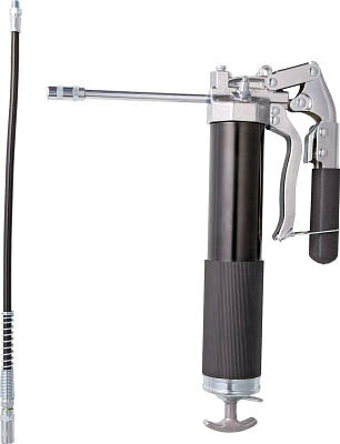 【メーカー型番】TGS-400W【JANコード】4989999211351【ブランド】TRUSCO 　【特徴】●片手・両手兼用手詰めタイプです。【用途】【仕様】●1回吐出量(cc):0.25●ノズル長さ(mm):170●油槽径(mm):56...