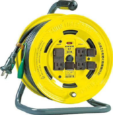 【メーカー型番】BT-30KS【JANコード】4930510204673【ブランド】ハタヤ【特徴】●電線の異常な温度上昇を感知し自動的に電源を遮断します。危険な電線の溶解・焼損を未然に防ぎます。安心の保護機能です。【用途】●建設・建築現場。...