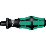 【メーカー型番】2900【JANコード】4013288000460【ブランド】Wera【特徴】●差し込みブレード用のハンドルです。【用途】【仕様】●全長(mm):98●シャンク径(mm):6【材質／仕上】【セット内容／付属品】【注意】【原産...
