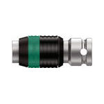 【メーカー型番】3529【JANコード】4013288121035【ブランド】Wera【特徴】●ビットの着脱を素早く行えます。●先端部分が回転することで、手作業でも素早く仮締めでき、効率が上がります。●サイクロップラチェット用のビットアダプ...