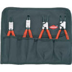 【メーカー型番】1956【JANコード】4003773030973【ブランド】KNIPEX【特徴】●使用頻度の高い軸用・穴用精密スナップリングプライヤーの4本セットです。●ツールロールは耐久性に優れたポリエステル製です。【用途】【仕様】●セ...