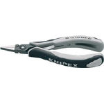 【メーカー型番】3412-130ESD【JANコード】4003773061632【ブランド】KNIPEX【特徴】●極めて精密なエレクトロニクス関連、精密機器関連の組立作業に最適な高精度のプライヤーです。●ジョイント部は高精度で遊びやガタがな...