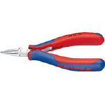 【メーカー型番】3521-115【JANコード】4003773016724【ブランド】KNIPEX【特徴】●極めて精密なエレクトロニクス関連、精密機器関連の組み立て作業に最適な高精度のプライヤーです。●ジョイント部は精密な3枚合わせ（ボック...
