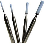 【メーカー型番】QB-1.0【JANコード】4538709000626【ブランド】チェリー【特徴】●小径寸法で高硬度材が研削できます。【用途】●合金鋼や工具鋼の精密研削に。【仕様】●粒度(#):320●外径(mm):1●幅(mm):7●軸径...