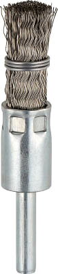 【メーカー型番】TEB-15SUS【JANコード】4989999266832【ブランド】TRUSCO 　【特徴】●汎用電動工具用の筒型ブラシです。●線材の中央を針金で縛っているため、回転時に線材が広がりにくくなっています。●底部・コーナー部...
