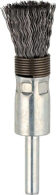 【メーカー型番】TEBS-15S【JANコード】4989999266856【ブランド】TRUSCO 　【特徴】●汎用電動工具用の筒型ブラシです。●線材の根元部分にスプリングを取り付けているため、線材が開いても使用後に元に戻ります。●底部・コ...