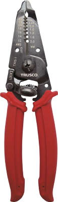【メーカー型番】TWS-1【JANコード】4989999272505【ブランド】TRUSCO 　【特徴】●柔らかいグリップとスプリング構造を採用することにより、連続作業でも疲れにくいです。●刃は、ダイヤモンド精密砥石研磨により、高精度のはく...