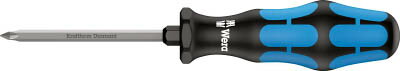 【メーカー型番】2805【JANコード】4013288000293【ブランド】Wera【特徴】●細かいダイヤモンドの粒子が刃先にコーティングされています。●ザラザラのダイヤモンド粒子がねじに食いつくことで、カムアウトを防止し、またダイヤモン...