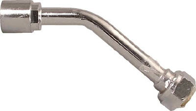 【メーカー型番】TB-M100S【JANコード】4989999298154【ブランド】TRUSCO 　【特徴】●プロパンバーナー用接手（部品）です。【用途】【仕様】●質量(g):120●接手太さ×長さ(mm):12×130●袋ナットサイズ(...