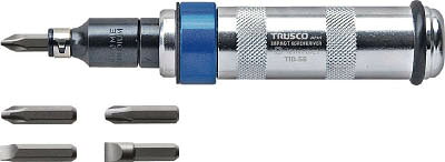 【メーカー型番】TID-5S【JANコード】4989999276800【ブランド】TRUSCO 　【特徴】●ハンマーで叩くと先端が回ります。●サビたねじ、固着したねじなどを回す際に威力を発揮します。【用途】【仕様】●刃先:[[(+)]]2、...