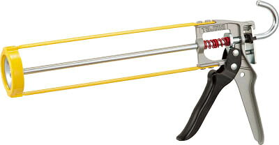 【メーカー型番】CNV-VS【JANコード】4975364164513【ブランド】タジマ【特徴】●液だれ防止機構を搭載しています。●耐久性の高いスチール製ホルダーを採用しています。【用途】●軽量コーキングガン【仕様】●全長(mm):351●...