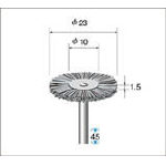 【メーカー型番】51016【JANコード】【ブランド】ナカニシ【特徴】●セラミックス、超鋼金属、焼き入れ金属などの研磨やバリ取り加工に最適なナイロンブラシです。【用途】【仕様】●軸径(mm):3●最高使用回転数(rpm):15000●外径(...