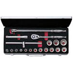 【メーカー型番】TB415W【JANコード】4989433956220【ブランド】KTC【特徴】●持ち運びに便利なメタルケースに、収納と工具の管理に便利な発泡トレイをセットしています。●発泡トレイは黒とピンクの2層構造で、工具の有無が一目瞭...