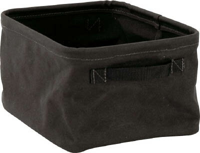 【メーカー型番】TCC-5-BK【JANコード】4989999343977【ブランド】TRUSCO 　【特徴】●6号防水加工帆布を使用した、万能収納ケースです。【用途】【仕様】●色:ブラック●高さ(mm):140●奥行(mm):200●間口...