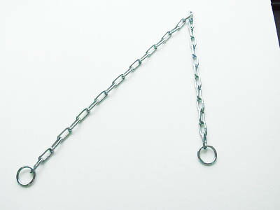 【メーカー型番】S-114【JANコード】4968462036943【ブランド】ニッサチェイン 【特徴】●線径4.8mmのチェーンの両端にリングが付いています。【用途】●鍵との併用で工事現場の門扉のロック、盗難防止用。【仕様】●全長(mm)...
