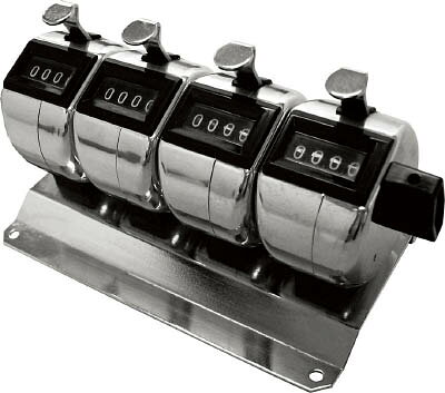 【メーカー型番】H-102M-4【JANコード】4582244540475【ブランド】ライン精機 【特徴】●連式数取器は発売されて何十年と経っており成熟した市場でありますがコンスタントに売れているロングセラー商品です。●工場の製品検品や各研...