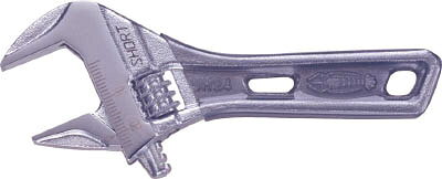 【メーカー型番】UM24SS【JANコード】4963202073004【ブランド】エビ　【特徴】●ショートタイプのエビ印ハイブリッドモンキーレンチです。●軽く、薄く、口開きワイドでスケルトングリップです。●ポケットにもすっぽり入る、手のひら...