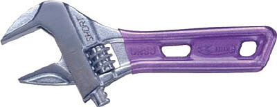 【メーカー型番】UM30SV【JANコード】4963202072885【ブランド】エビ　【特徴】●ショートタイプのエビ印ハイブリッドモンキーレンチです。●軽く、薄く、口開きワイドでスケルトングリップです。●ポケットにもすっぽり入る、手のひら...