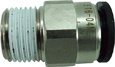 【メーカー型番】F16-04M【JANコード】4537327048355【ブランド】チヨダ【特徴】●PBT樹脂を採用し、スパッタ等の延焼事故を防止。●空気圧汎用型継手では初の軽量化を実現。【用途】【仕様】●適合チューブ外径D(mm):16●...