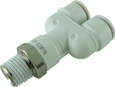 【メーカー型番】F10-02MYW【JANコード】4537327035652【ブランド】チヨダ【特徴】●PBT樹脂を採用し、スパッタ等の延焼事故を防止。●空気圧汎用型継手では初の軽量化を実現。【用途】【仕様】●適合チューブ外径D(mm):1...