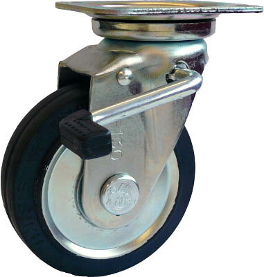 【メーカー型番】WJB-200【JANコード】4537657100464【ブランド】シシク【特徴】●強度に自信のSISIKU独自のボックススタイル車輪仕様のSISIKUスタンダードプレスキャスターです。●高弾性のゴム車仕様です。【用途】【仕...