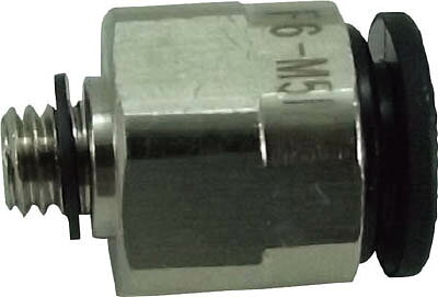 【メーカー型番】F6-M5M【JANコード】4537327032521【ブランド】チヨダ【特徴】●PBT樹脂を採用し、スパッタ等の延焼事故を防止。●空気圧汎用型継手では初の軽量化を実現。【用途】【仕様】●適合チューブ外径D(mm):6●接続...