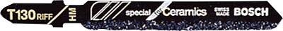 【メーカー型番】T-130/3【JANコード】3165140035286【ブランド】ボッシュ【特徴】●スイスの専用工場で生産した品質の高いジグソーブレードです。【用途】●タイル・スレート・ガラス用。【仕様】●山数:粗●全長(mm):83●厚...
