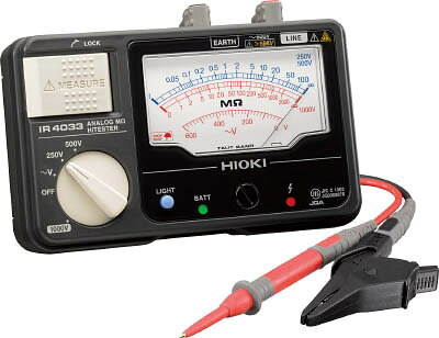 【メーカー型番】IR4033-10【JANコード】4536036000180【ブランド】HIOKI 【特徴】●先端長が35mmのテストリード（9787）が付属しています。●1mの落下にも耐える頑丈設計です。（ドロッププルーフ）●危険な電圧の...