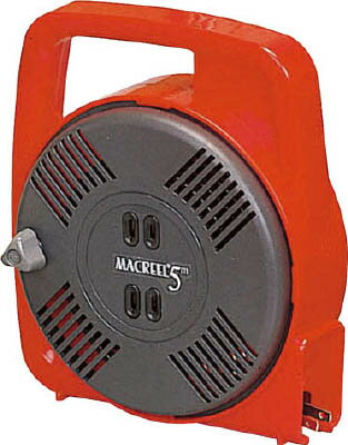 【メーカー型番】MS-5-R【JANコード】4930510606323【ブランド】ハタヤ【特徴】●電線の溶解・焼損を防ぐサーモカット付です。●コンパクトな5mリールです。【用途】●事務所内に。●家庭用に。●DIYに。【仕様】●電線仕様長さ(...