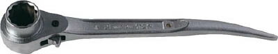 【メーカー型番】RG-17X21S【JANコード】4975180376312【ブランド】TOP【特徴】●正逆は切り替え爪式です。●大径サイズを締める時に力をかけやすい形式です。●ソケット部はナットが貫通しない安全設計です。●シノ部は番線を巻...