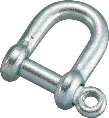 【商品詳細】●ねじ込みタイプのスタンダードなシャックルです。●連結金具として。●D(mm):7.3●L(mm):31.0●B(mm):14●ねじ径:W5/16●使用荷重(kN):2.25●d (mm):15.50●本体:可鍛鋳鉄●Uボルト・...