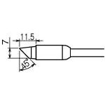 【商品詳細】●コテ先名称:φ7.0mm●適合コテ:RX-85GAS●ヒーター一体式●RX-80HRTシリーズのコテ先を使用したときは、72Wのパワーです。【送料について】北海道、沖縄、離島は送料を頂きます。