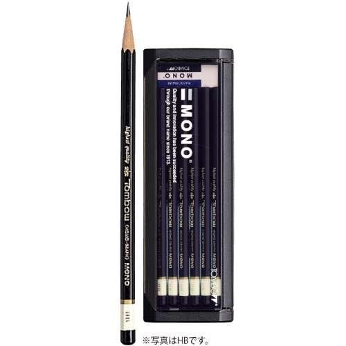 【商品説明】トンボMONO-6B入数:12本/消しゴム付き六角軸ケース:スチロール樹脂用途:製図・デッサン用重量:154g【送料について】沖縄、離島は送料を頂きます。