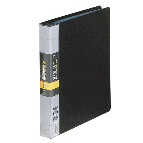 メーカー：コレクト品番：K-618-BKJANコード：4971711455617A4判タテ型。外寸：横255×縦316×背巾38mm。台紙枚数：45枚。ポケット数(1台紙)：9個。30穴。表紙/ポケット：再生PP製。背見出し：古紙使用。収容...